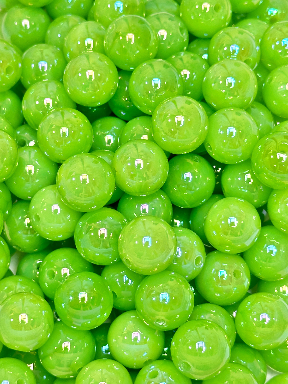 Lime Green Beads – Charmed